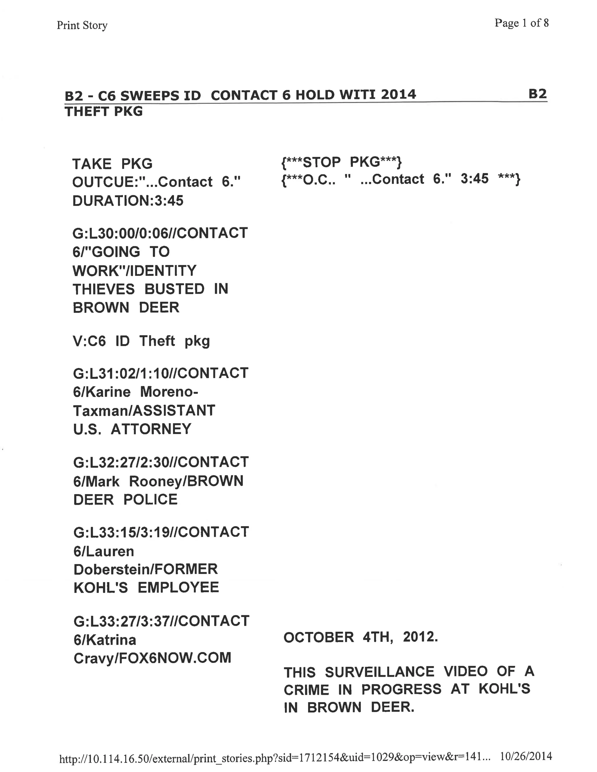 ID Theft Script Final | PDF