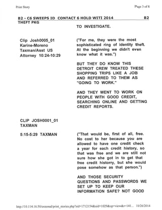 ID Theft Script Final | PDF