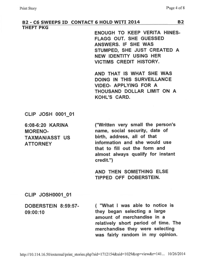 ID Theft Script Final | PDF