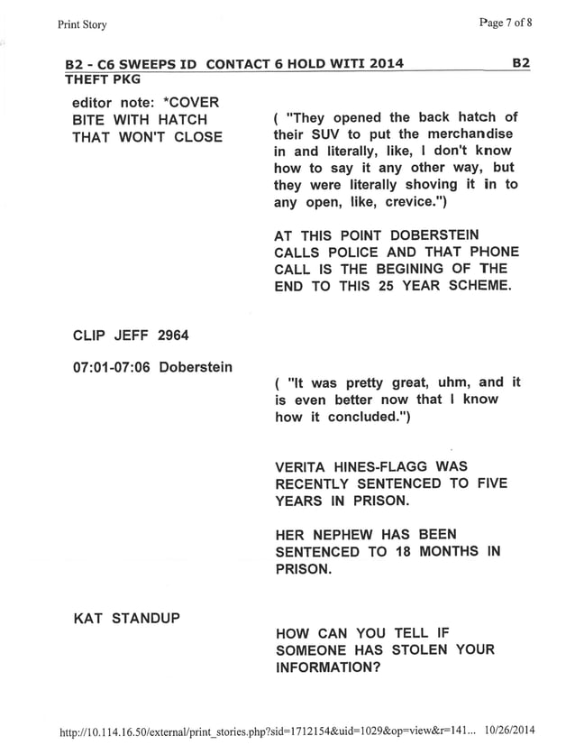 ID Theft Script Final | PDF