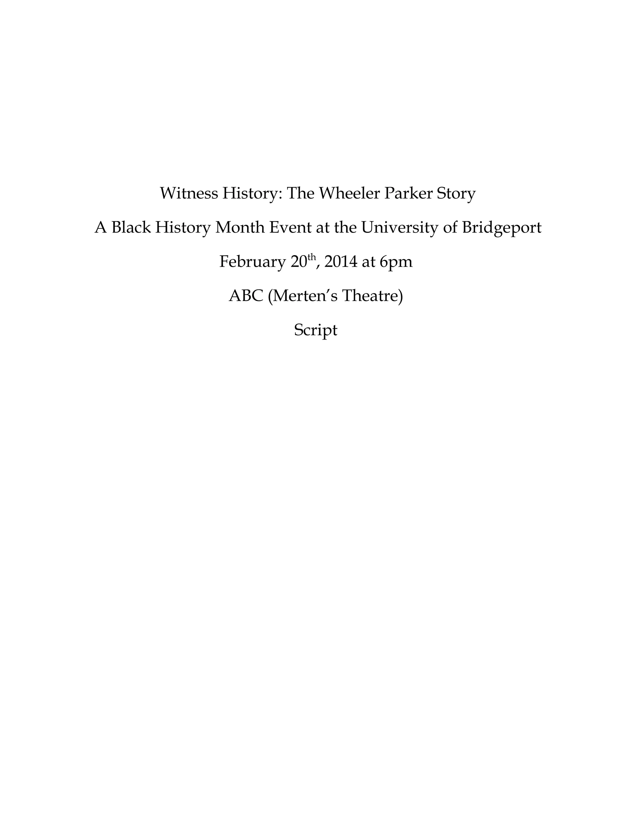 black history month script edit | DOC