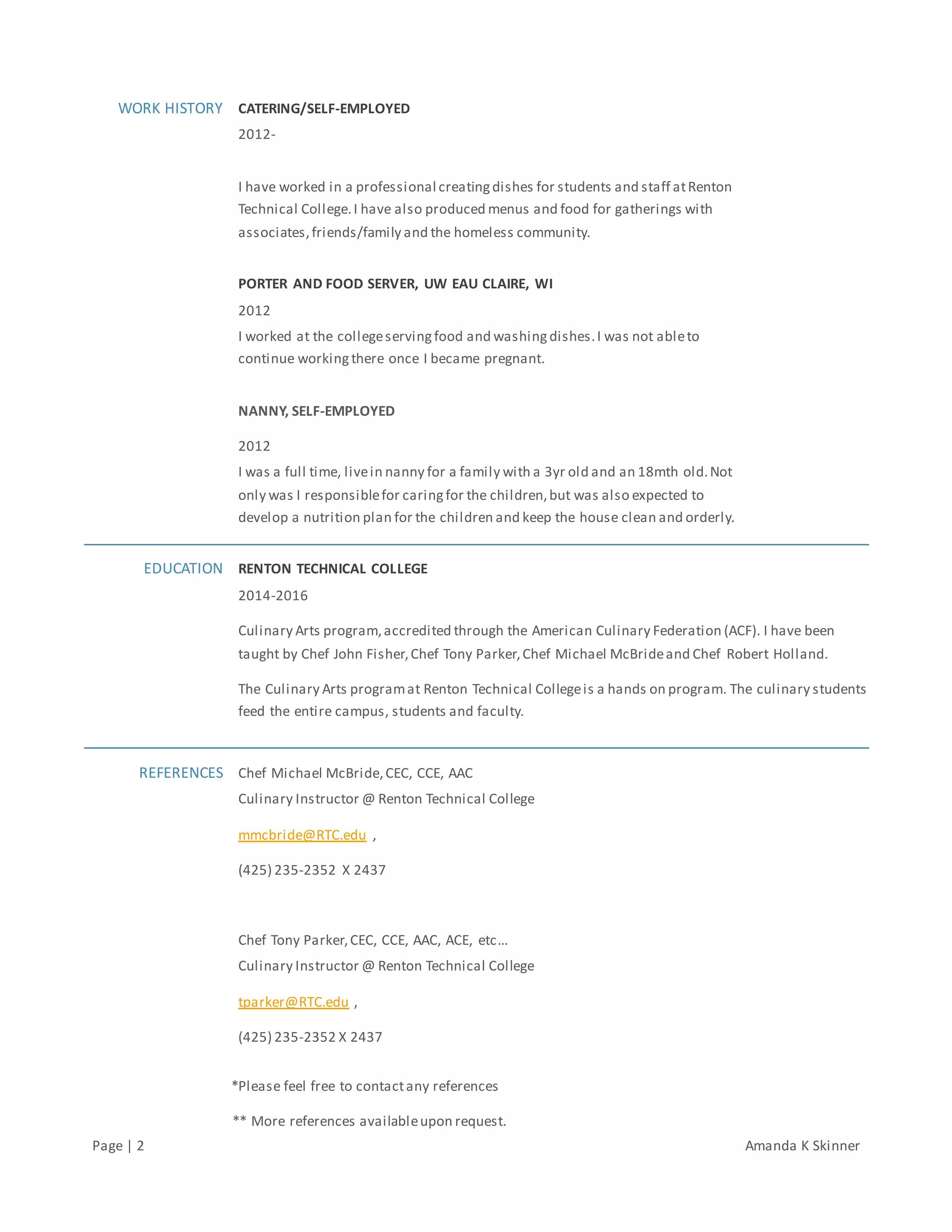 Mandy's Resume | DOCX