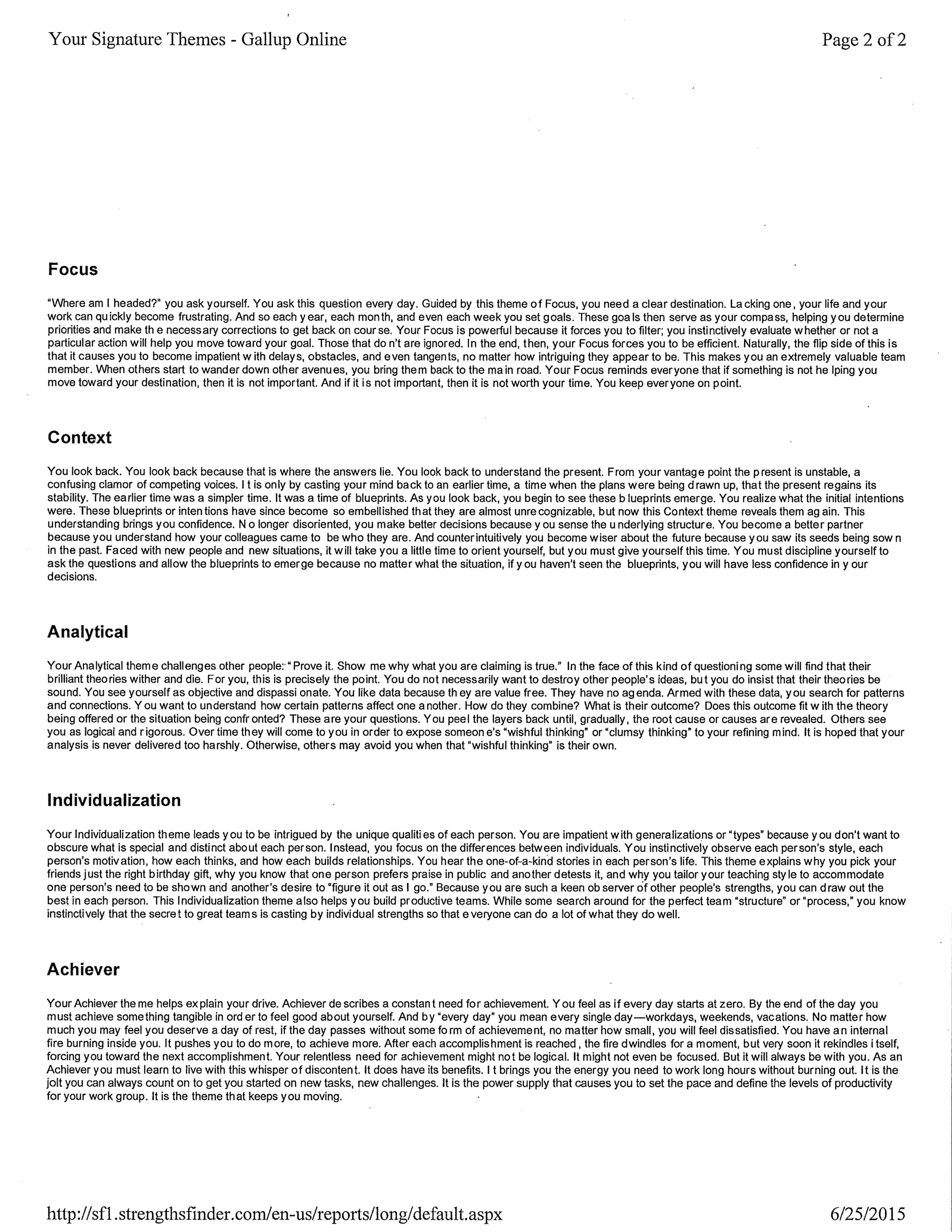 Riley Kuess 5 Signature Themes | PDF