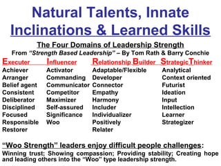 EFC - Natural Talents / Spiritual Gifts | PPT