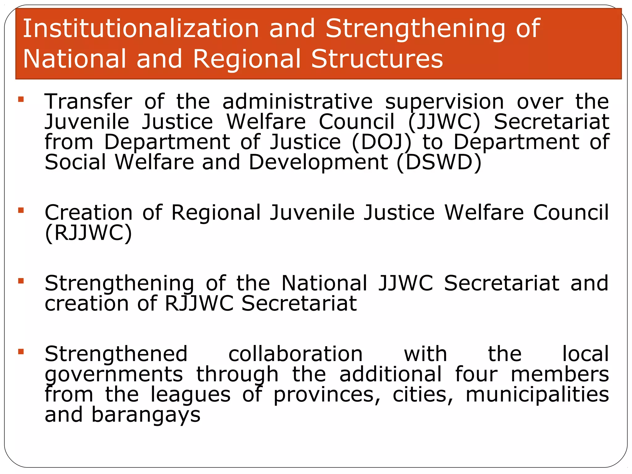 juvenile justice system | PPT
