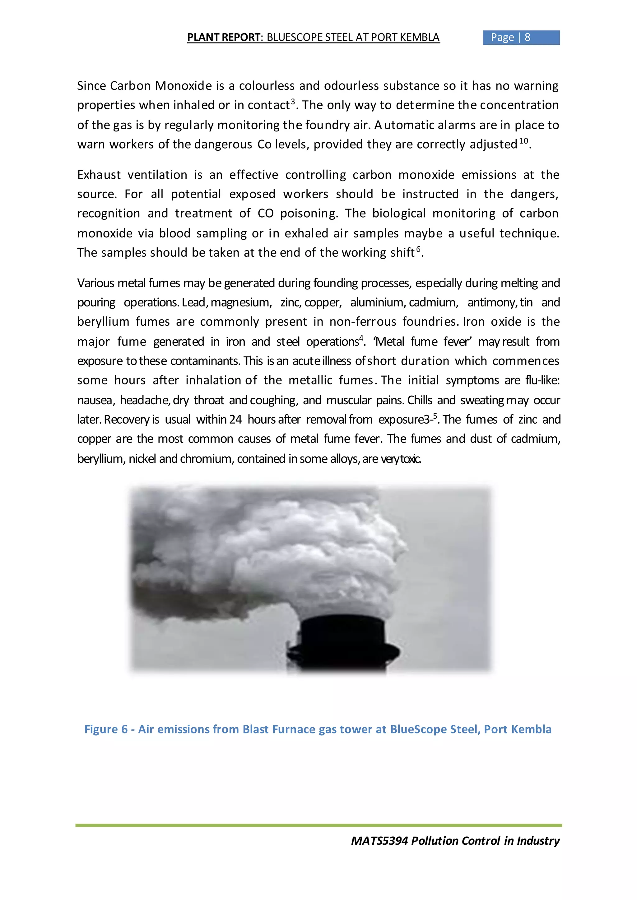 BlueScope Steel plant report_Final | DOCX