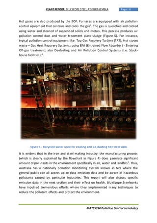 BlueScope Steel plant report_Final | DOCX