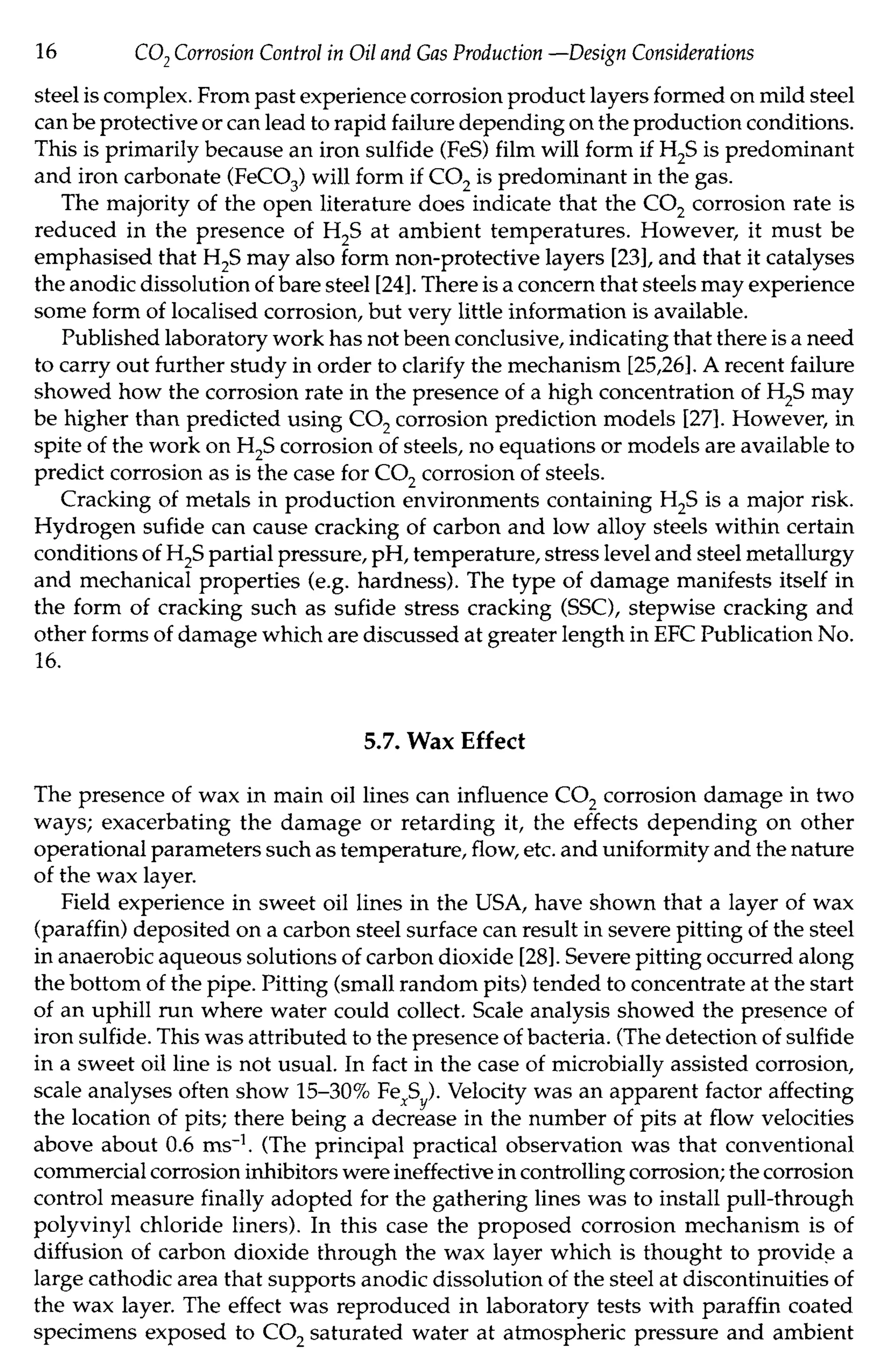 Efc 23 co2 corrosion control in oil and gas production maney materials science (1997) | PDF