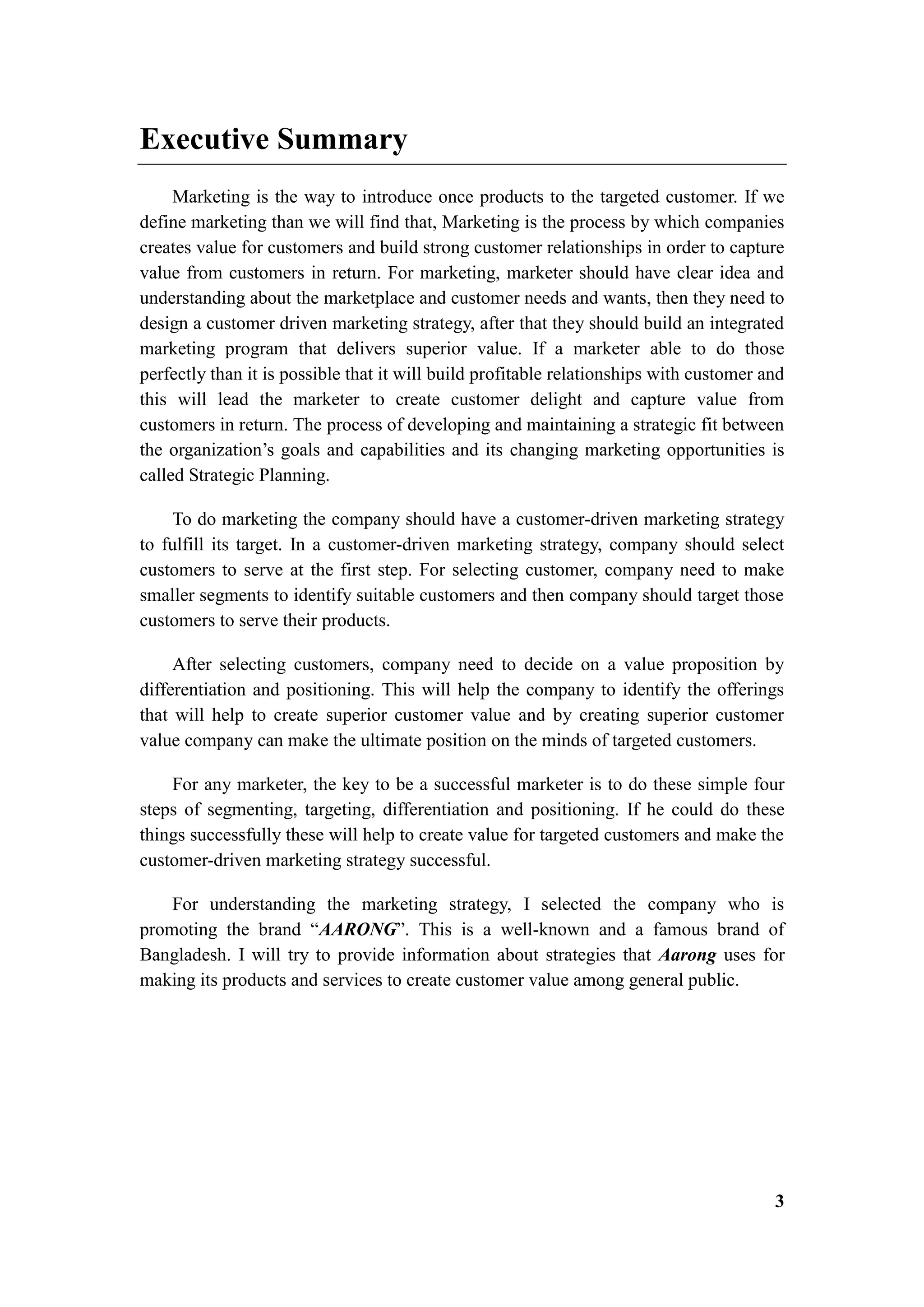 Marketing Strategy of Aarong | PDF