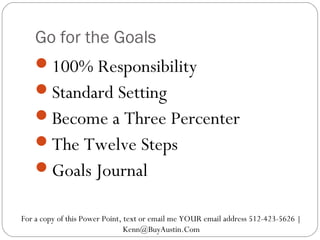Power Goals Presentation - Empowering Women | PPT