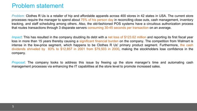 Clothes R Us Situational analysis | PDF | Apparel Industry | Industries