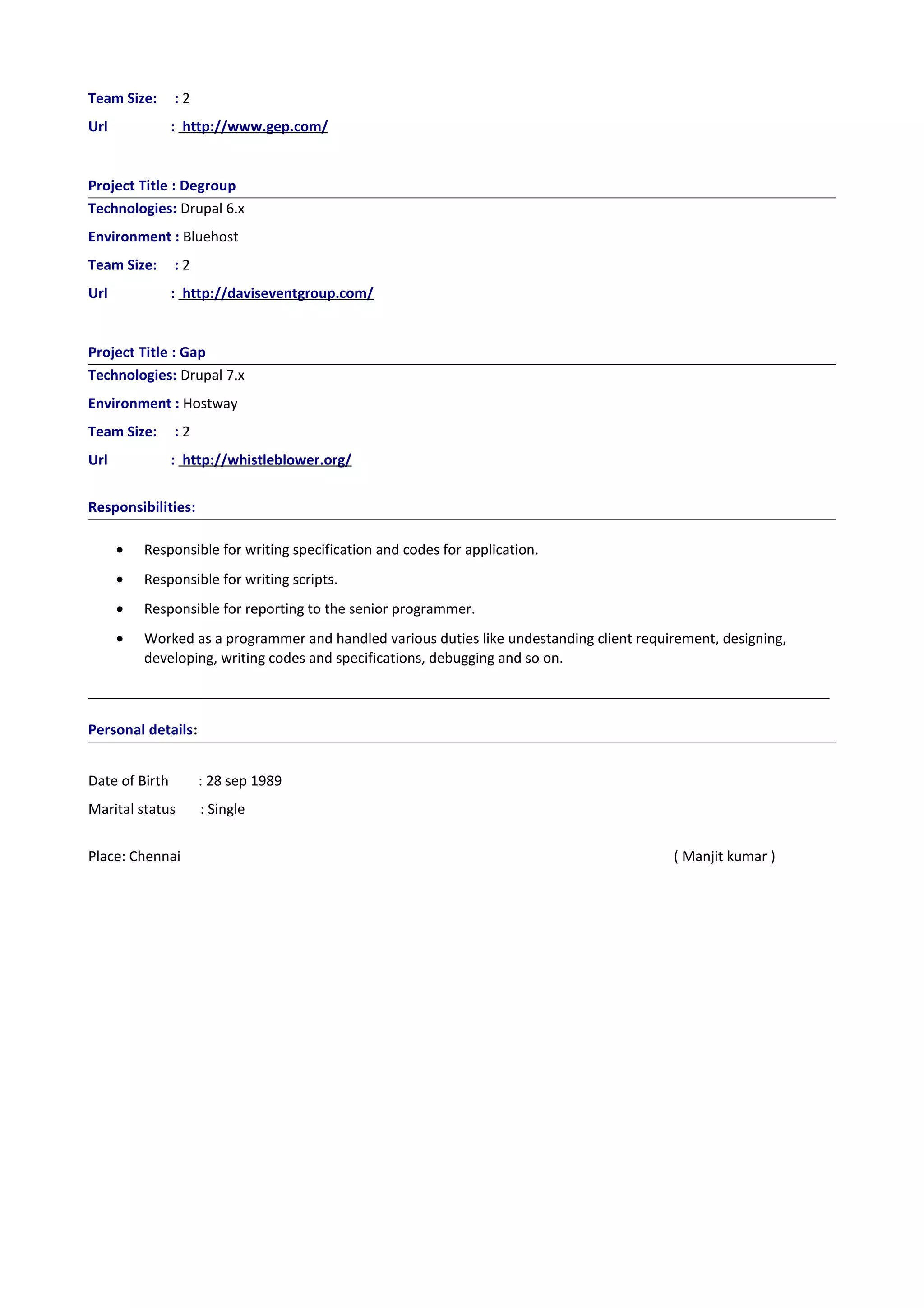 manjit_resume | PDF