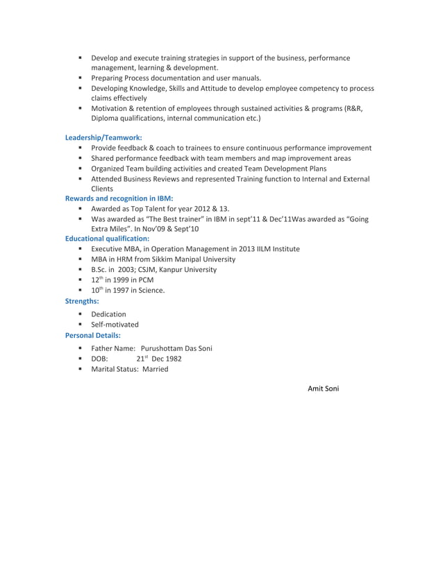 Amit Soni-Resume | DOC