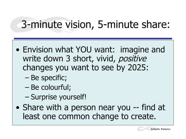 EFCL Quick Visioning Exercise | PPT | Science