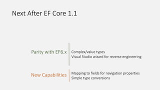 A Tour of EF Core's (1.1) Most Interesting & Important Features | PPTX