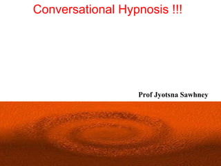 conversational Hypnosis | PPT