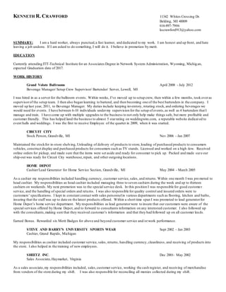 Resume_Ken_Crawford_2015 | PDF