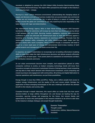 Utility Evolution Benchmarking Study Report | PDF