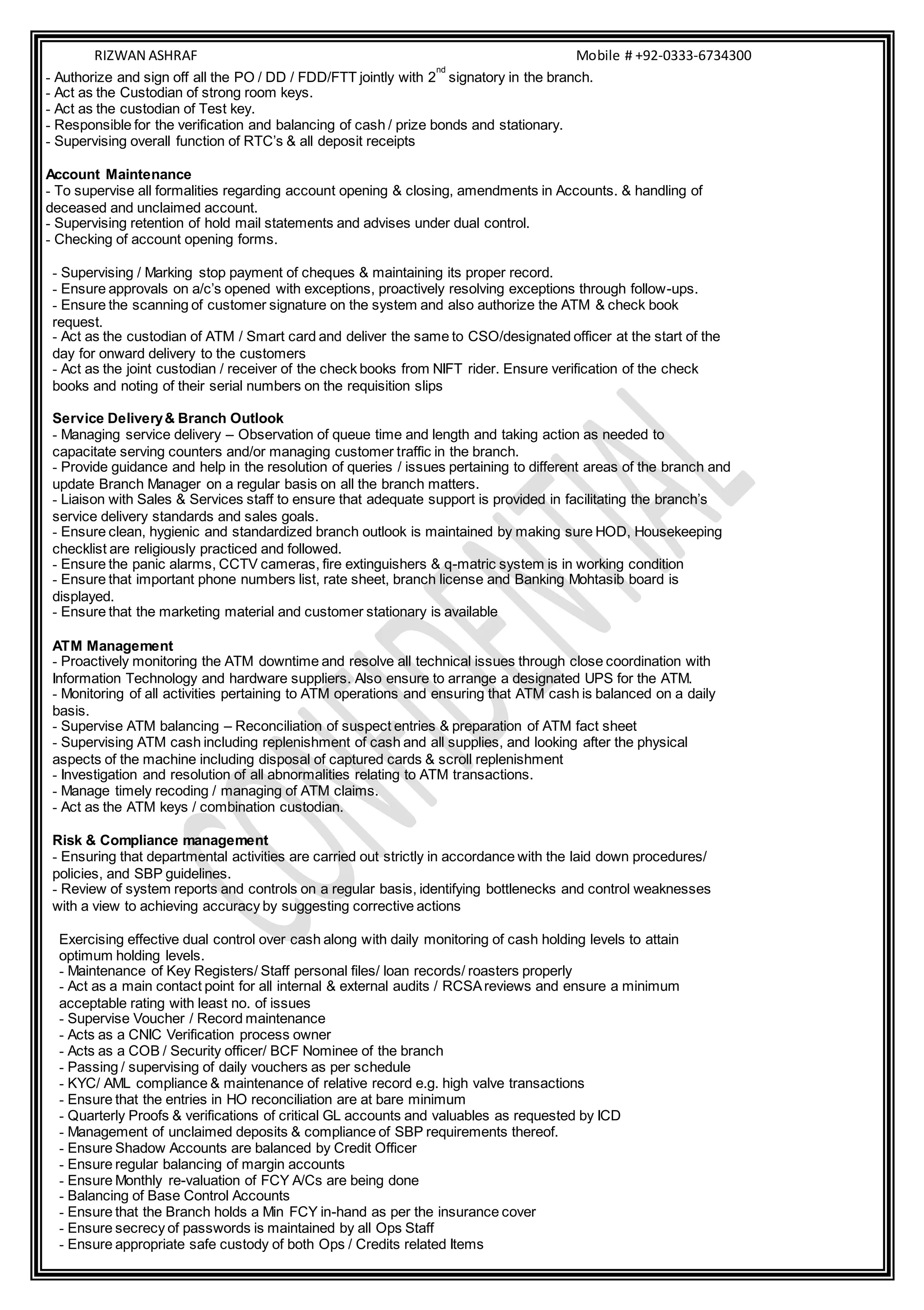 Rizwan Cv 2015 | DOCX