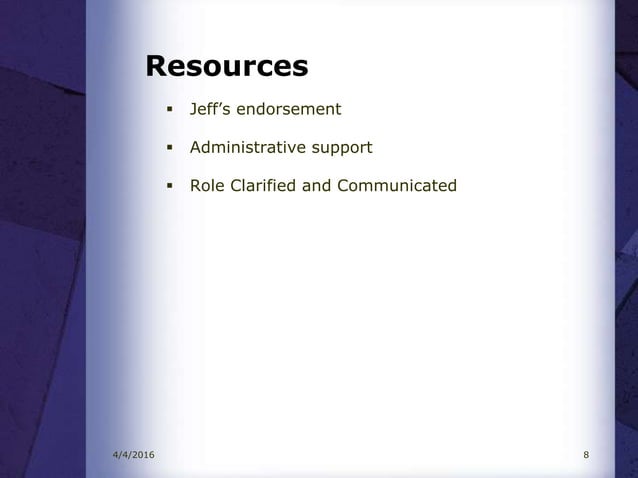 Work sample_New Manager Briefing | PPT