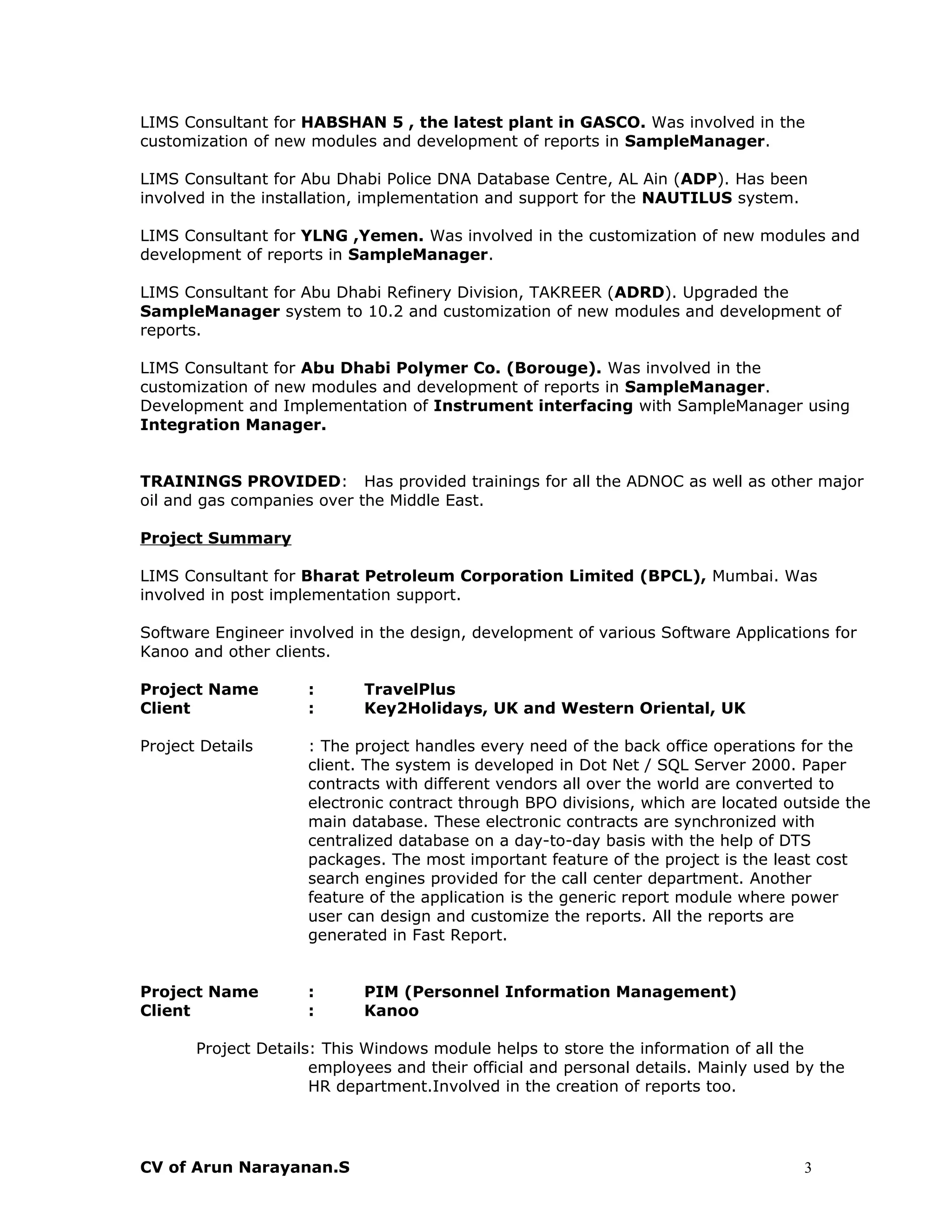 Resume-Arun Narayanan - Copy.DOC