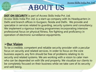 DOT ON PDF PROFILE | PPT