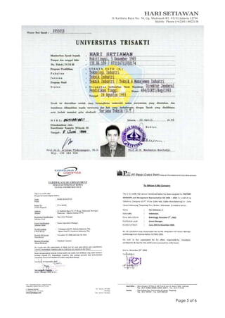 Harry CV (Dtl-Updated 130716) | PDF