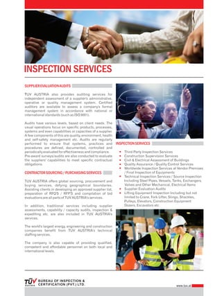 TUV AUSTRIA-Brochure | PDF