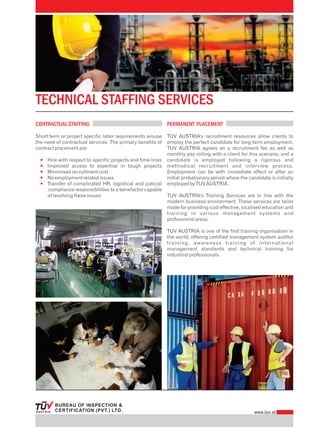 TUV AUSTRIA-Brochure | PDF