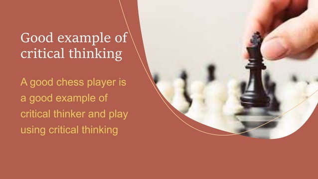 Effective speech and critical thinking | PPT