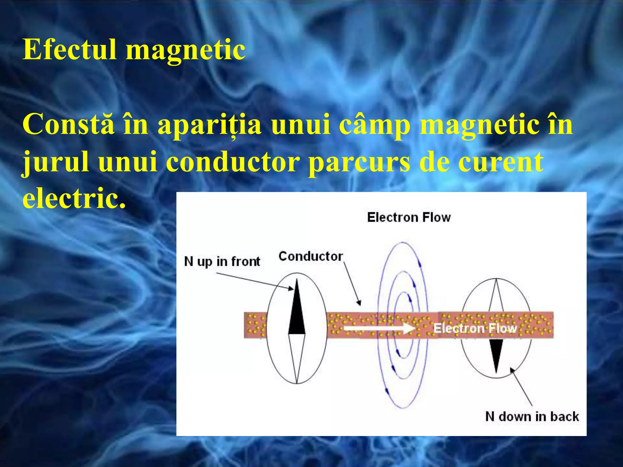 Efectele curentului electric | PPTX
