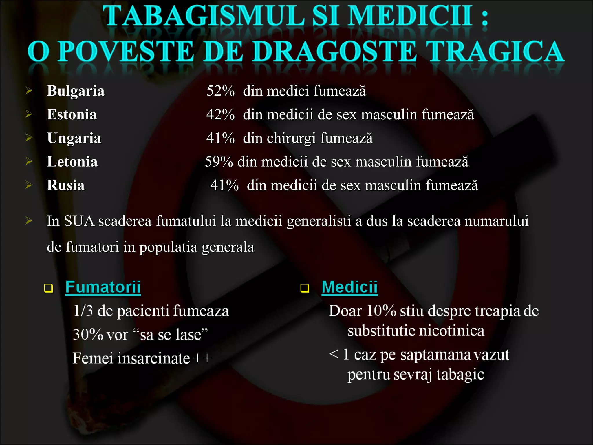 Efectele fumatului Prezentare Powerpoint | PPT