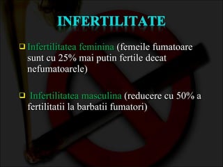 Efectele fumatului Prezentare Powerpoint | PPT