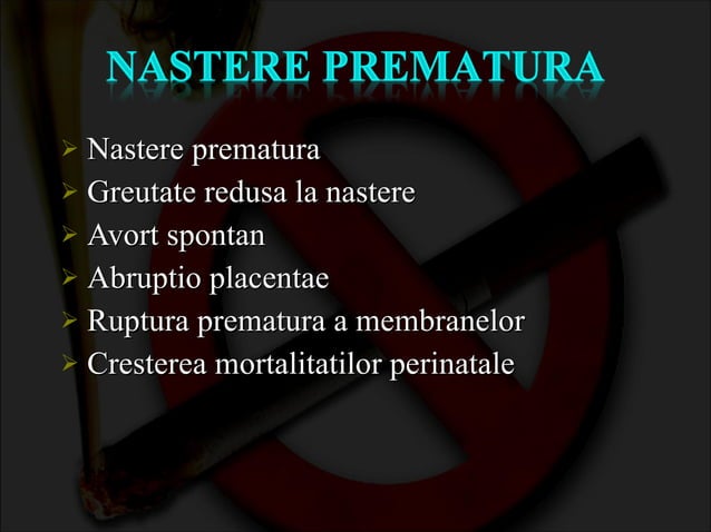 Efectele fumatului Prezentare Powerpoint | PPT