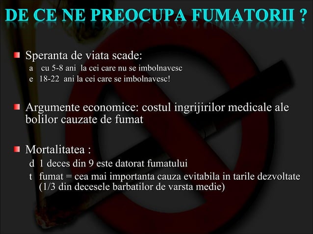 Efectele fumatului Prezentare Powerpoint | PPT
