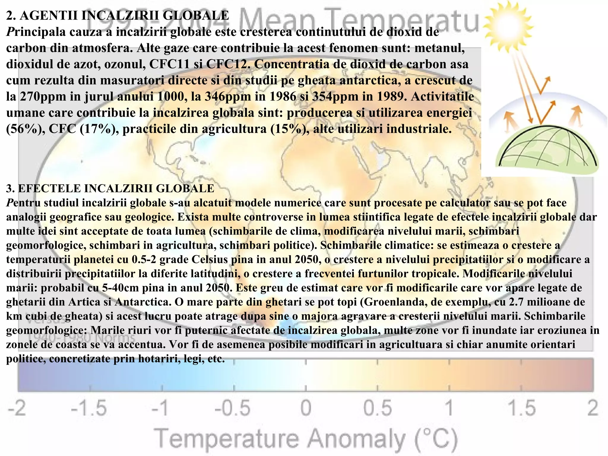 Efectele Incalzirii Globale Asupra Mediului Acvatic Finale | PPT