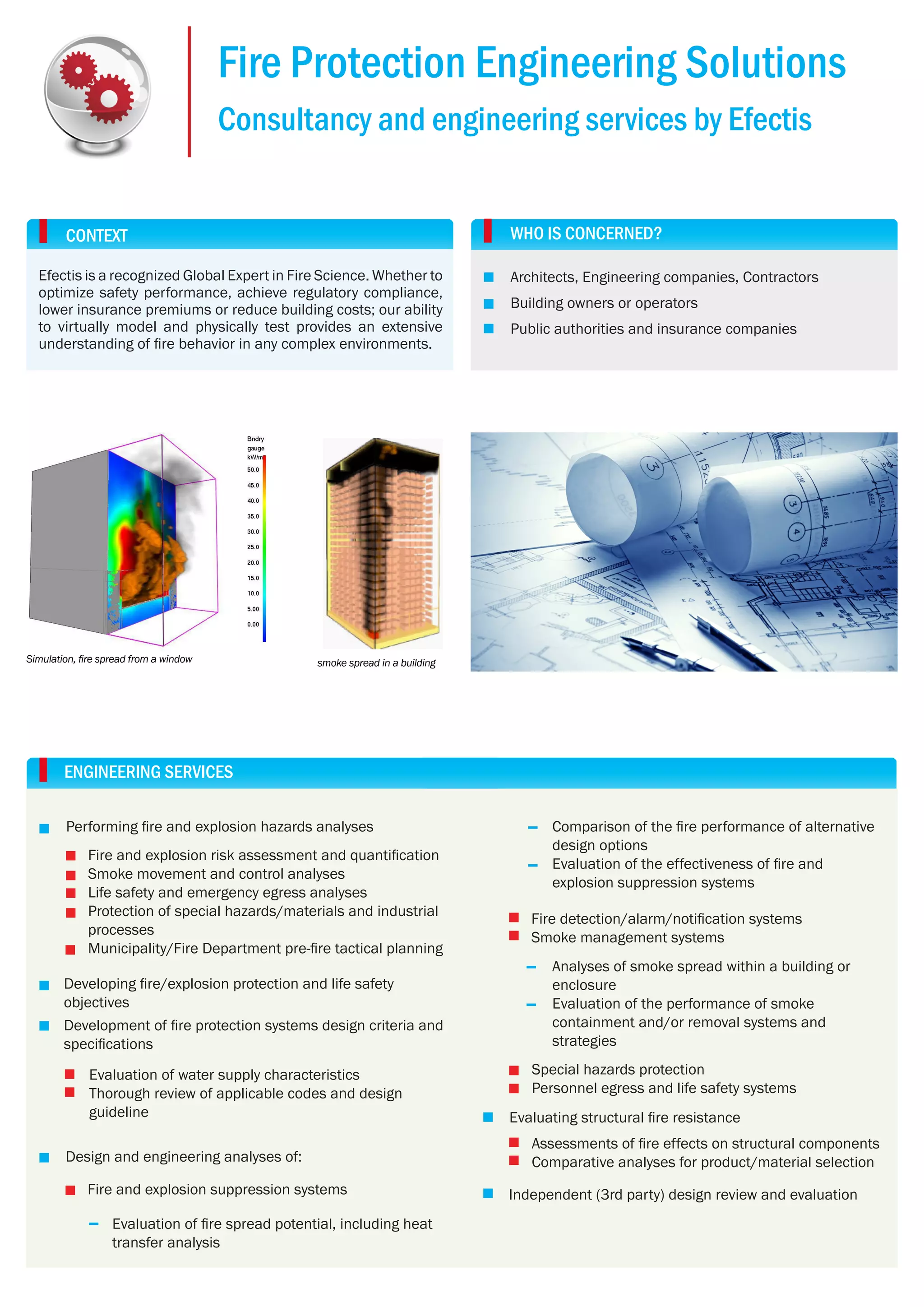 Efectis Group - Fire Protection Engineering solutions | PDF