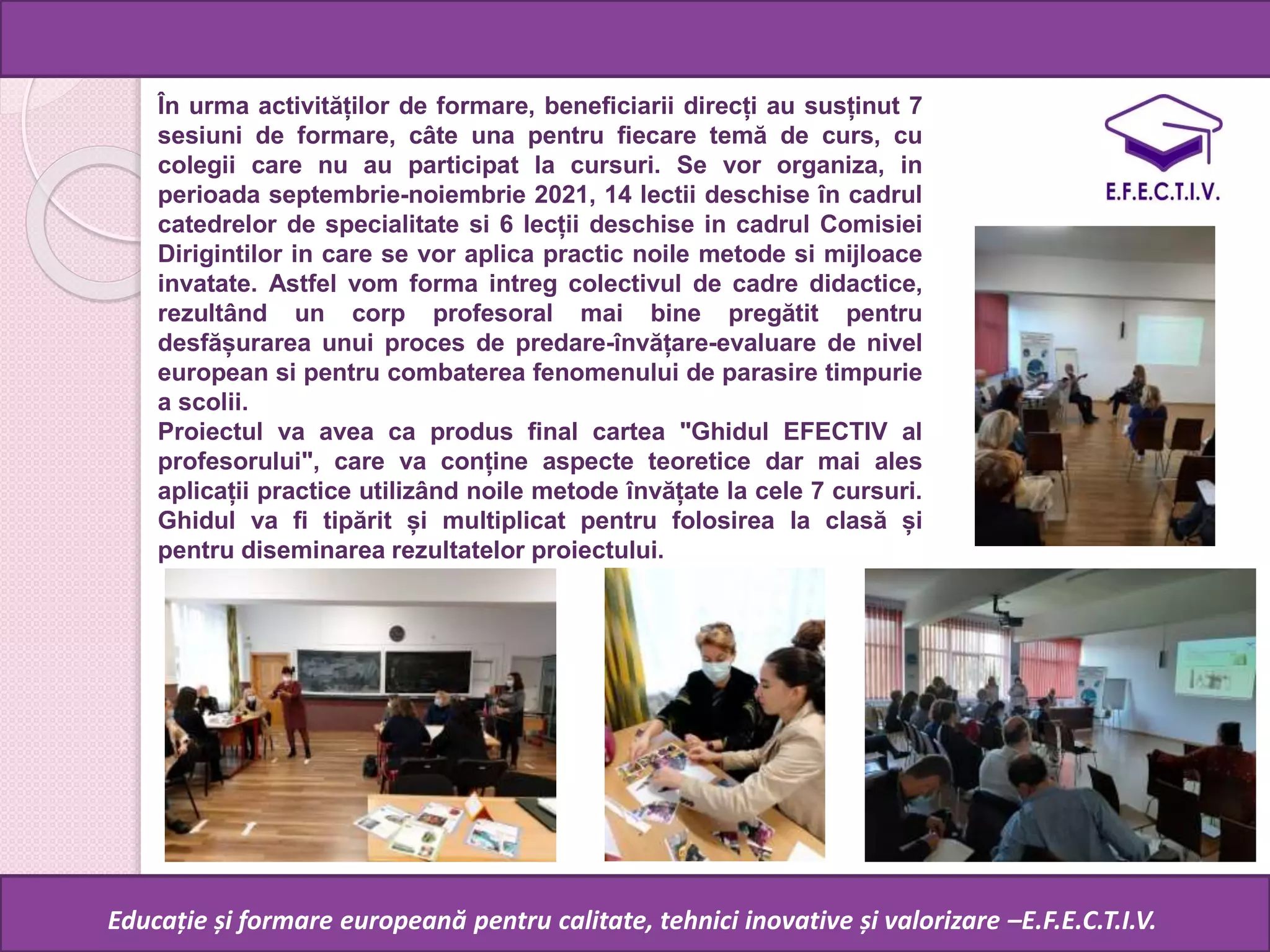 prezentare proiect E+ EFECTIV | PPT