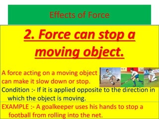 Efect of force | PPSX