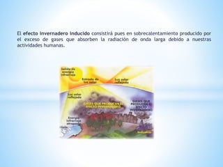 Efecto invernadero | PPTX