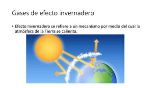 Efecto invernadero | PPTX