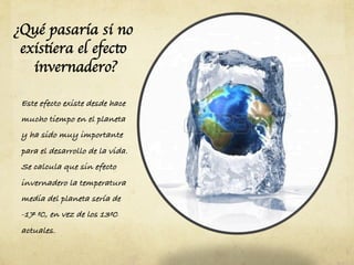 Efecto invernadero | PPT