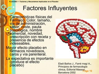 Efecto placebo | PPT
