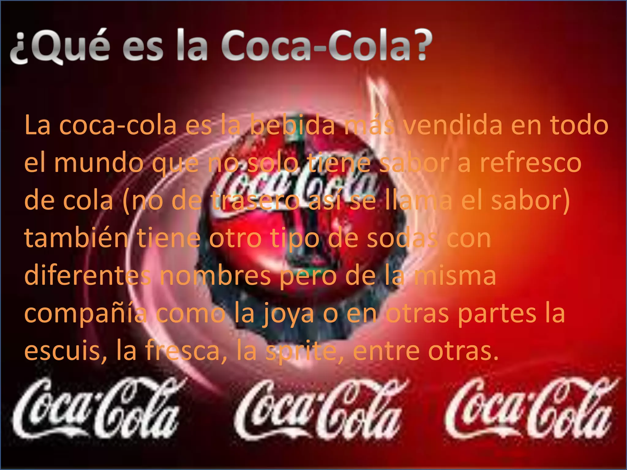 Efectos de la coca cola en el cuerpo humano | PPTX | Medical Health