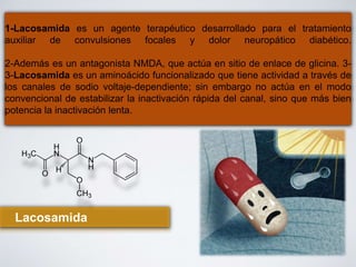 Efectos de lacosamida | PPTX
