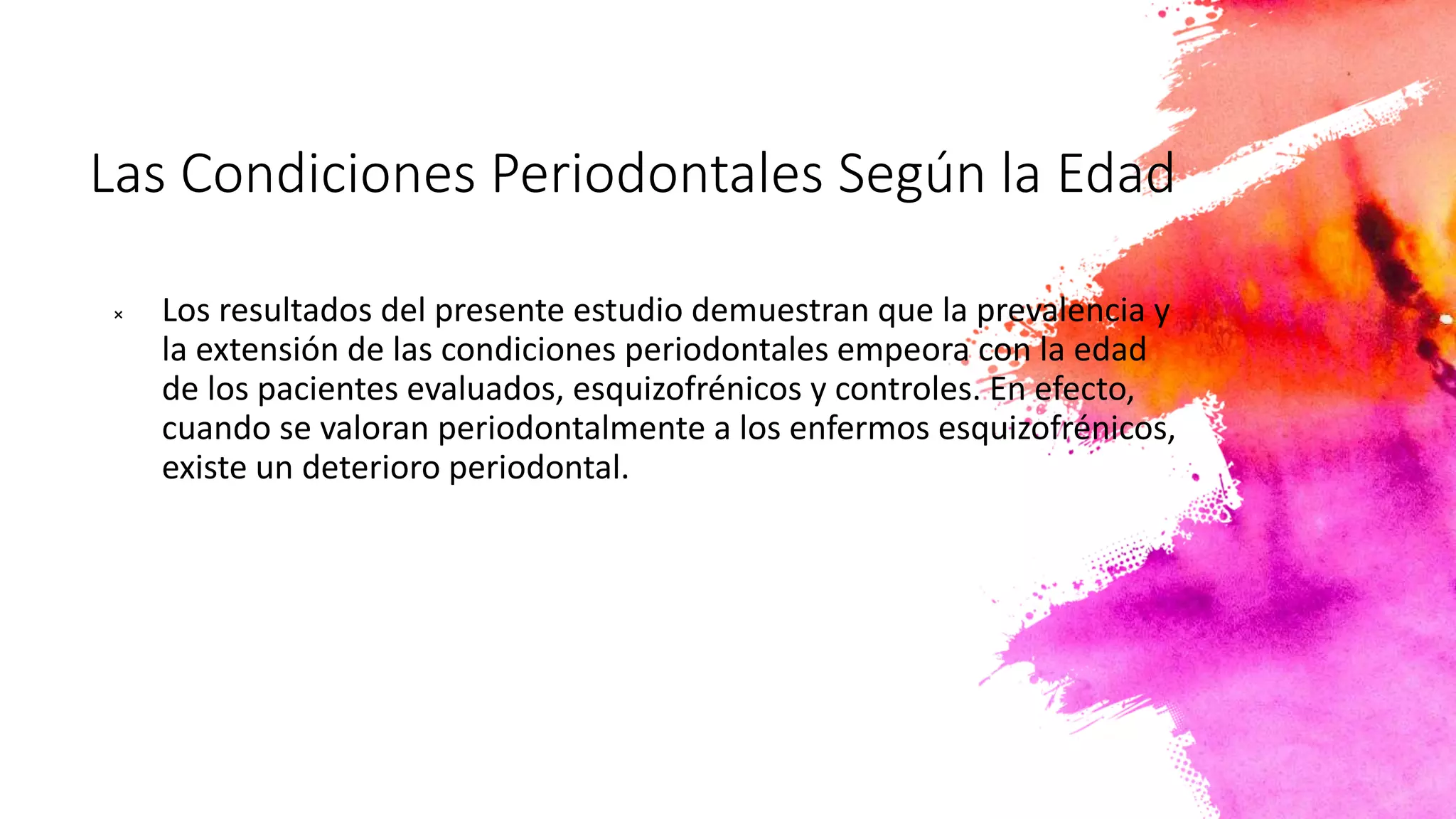 Efectos secudarios en el tejido periodontal debidos a farmacos ...