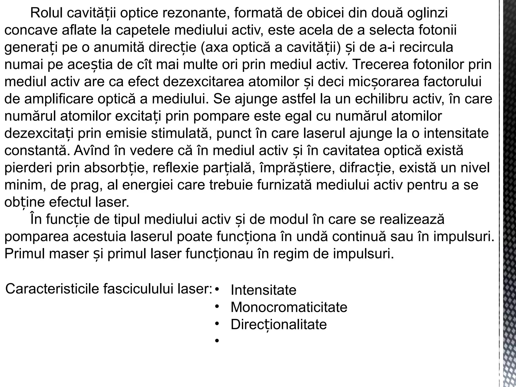 Efectul laser | ODP