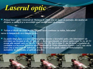 Efectul laser | PPT