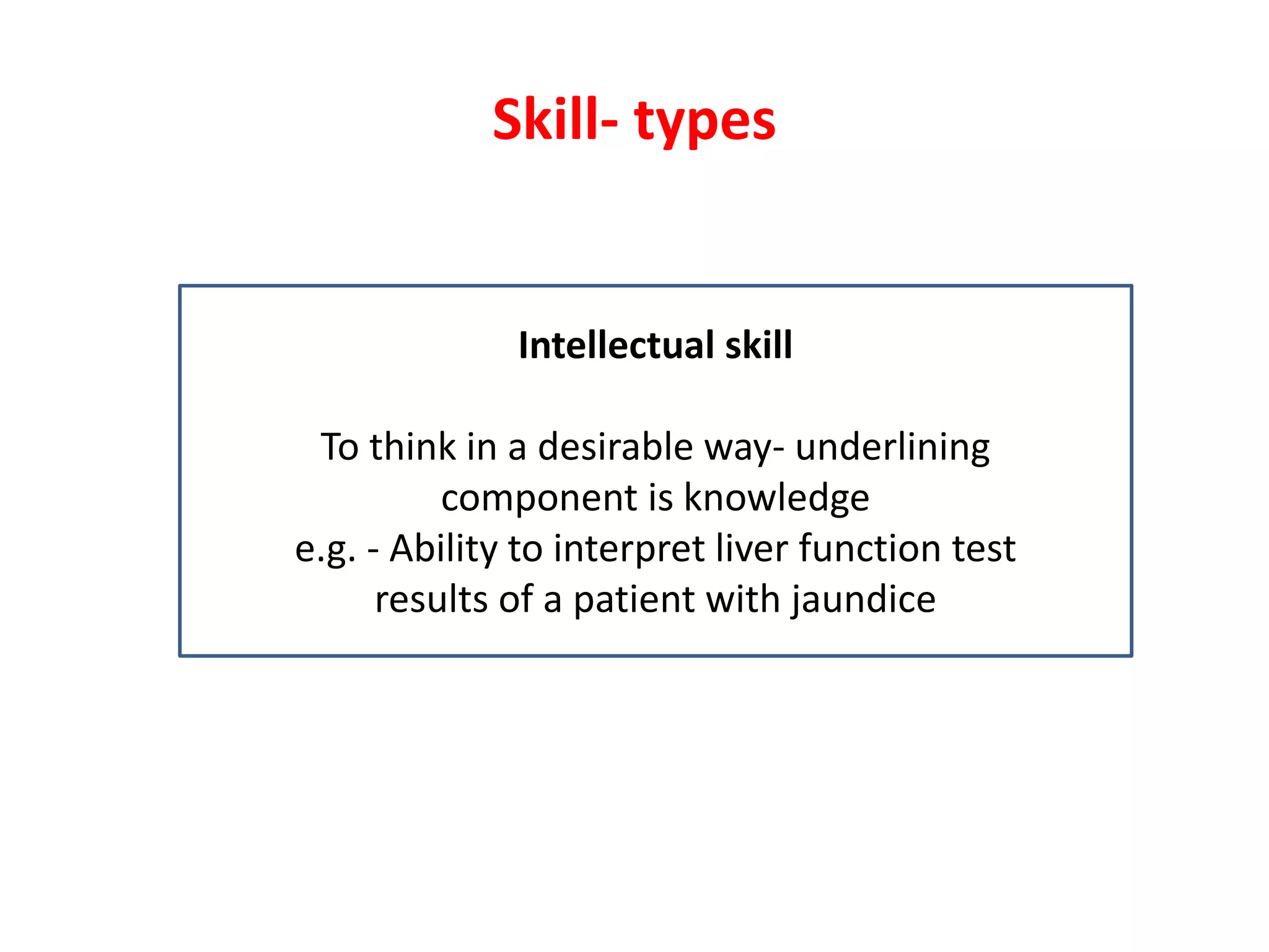 Efeective clinical and practical skill teaching | PPTX