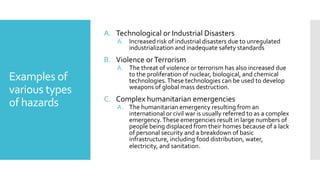 The concept of disasters, hazards and risks.pptx